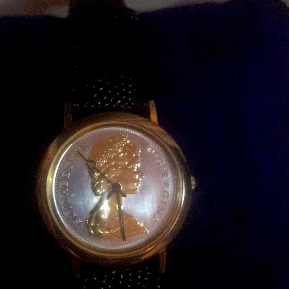 Dufonte | Accessories | Queen Elizabeth Ll Coin Watch | Poshmark
